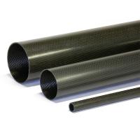 China Lightweight and Versatile Carbon Fiber Tube with 3K Twill Plain Weave and UV Resistance for sale