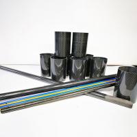 China 100% 3K Glossy Carbon Fiber Tube Extremely Strong and Durable Light Weight for sale
