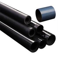 China Resistance to Corrosion & Chemicals 100% 3K Carbon Fiber Tube Lightweight for sale