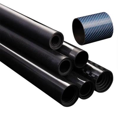 China Resistance to Corrosion & Chemicals 100% 3K Carbon Fiber Tube Lightweight for sale