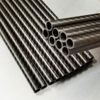 China High Performance Durable Roll Wrapped Carbon Fiber Tubing for Many Applications for sale