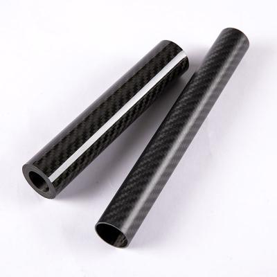 China High Strength Light Weight Carbon Fiber Tube Customize Sizes And Colors for sale