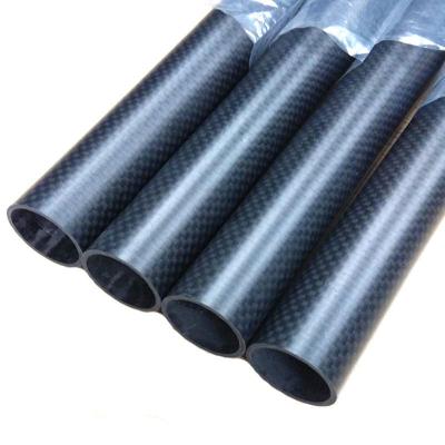 China High Resistance Lightweight Strong Custom 1K 3K Carbon Fiber Tubes for sale