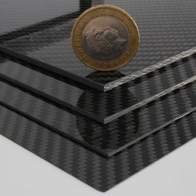 China CNC 3K 100% Woven Pure Carbon Fiber Sheet High Strength Carbon Fiber Plate for sale