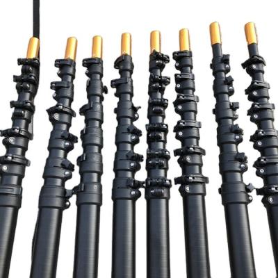 China High Stiffness Carbon Fiber Extendable Cleaning Pole - Quick Lock Clamps for sale