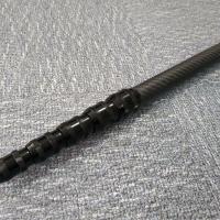 China Carbon Telescopic Pole 3m-20m 3K Black Carbon Fibre Telescopic Tube for sale
