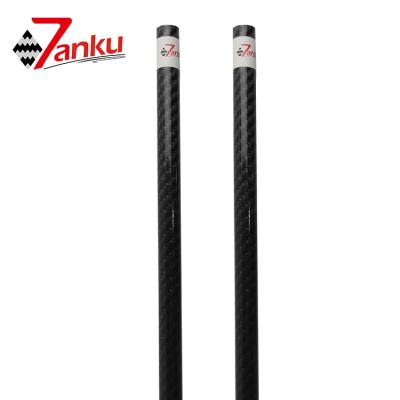 China Professional 3K Twill / Plain Matt E/ Glossy 100% Carbon Fiber Tubing Length 1000mm for sale