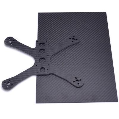 China Composite Material Corrosion Resistance Customization Carbon Fiber Plate for sale