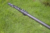 China Exceptionally Rigid High Corrosion Resistance 3K Carbon Fiber Telescopic Pole for sale