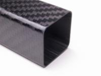 China CFRP Square Carbon Fiber Tube 7/16″ ID x 1/2″ OD 36″ Length for sale