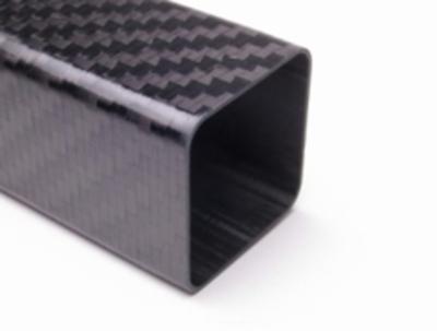 China CFRP Square Carbon Fiber Tube 7/16″ ID x 1/2″ OD 36″ Length for sale