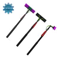 China High Stiffness 100% 3K Carbon Fiber Telescopic Pole Water Fed Adjustable Cleaning Pole for sale