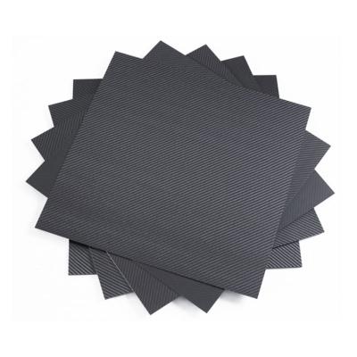 China Light Weight 100% 3KCarbon Fiber Panel 200x300mm (1mm to 5mm Thickness) for sale