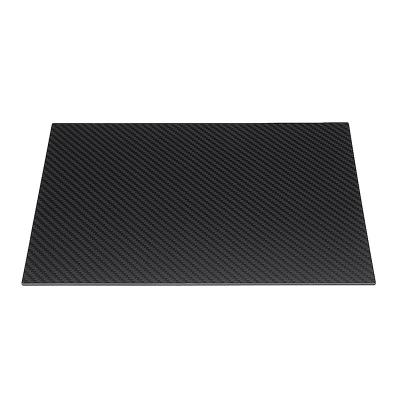 China 3K 100% Rigid Carbon Fibre Sheet 0.25, 0.5, 1.0, 1.5, 2.0, 2.5, 3.0, 4.0, 5.0mm for sale