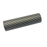 China 1x 50mm OD x 47mm ID x 100mm 3K Carbon Fibre Tube Roll-Wrapped for sale