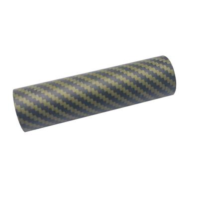 China 1x 50mm OD x 47mm ID x 100mm 3K Carbon Fibre Tube Roll-Wrapped for sale