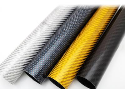 China High Stiffest Roll Wrapped Carbon Fibre Tube 100% 3K Carbon Fiber Tube for sale