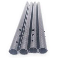 China High-Strength Composite Tube - 100% 3K Carbon Fiber Round Tube for sale