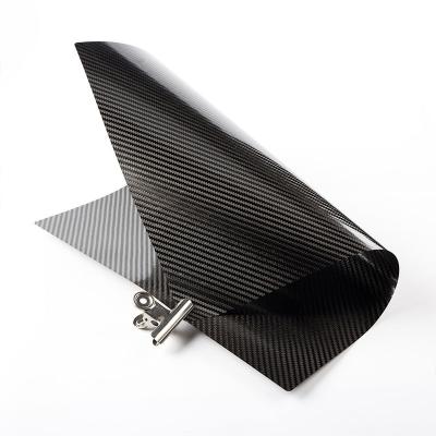 China Low Thermal Conductivity Lightweight 3K Plain Glossy Carbon Fiber Plate for sale