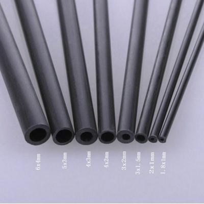 China OEM 3K Roll-Wrapped Carbon Fiber Tube Carbon Fiber Pipe Tube for sale