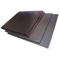 China High Strength Light Weight Carbon Fibre Sheet OEM Carbon Fiber Panel for sale