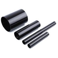 China Large Diameter Carbon Fiber Tube Customize 3K Carbon Fiber Pipe for sale