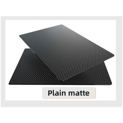 China 1mm 3mm Or 5mm Thickness Carbon Fiber Sheets Carbon Fiber Plate Twill Weave Carbon Fiber Panel for sale