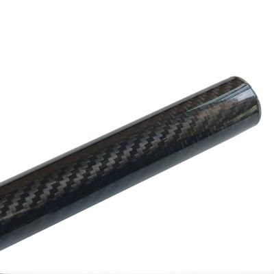 China 2 1/4″ x 2 3/8″ Ultra-High Modulus Carbon Fiber Tube 72″ Length for sale