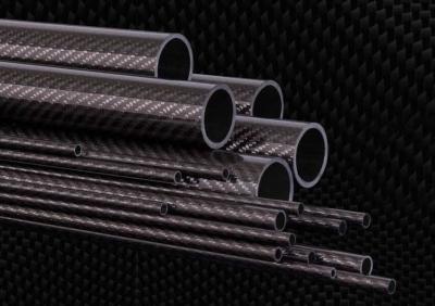 China Customized 3K to12K Prepreg Carbon Fiber Tubes in Different Finishes for sale