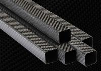 China Dimensionally Stable Highly Corrosion Resistance Carbon Fiber Square Tubes for sale