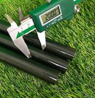 China Carbon Fiber Tube 3K Patterned 20mm-18mm - Corrosion Resistance & Shock Resistance for sale