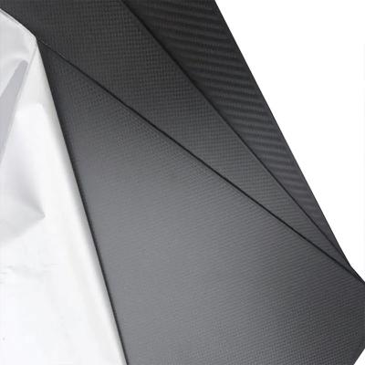 China Epoxy Resin 3K Twill Matte Carbon Fiber Sheet Flexible Customization Options for sale