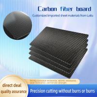 China Resistant to Chemicals and High Temperatures 3K Plain Matte Carbon Fiber Plate for sale