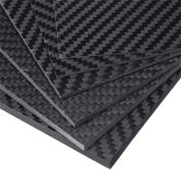 China High Temp Plain Weave Carbon Fiber Board Sheet Matt High-End Imported Raw Materials for sale