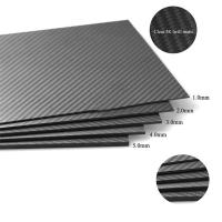 China 2.5MM Carbon Fiber Sheet High Temperature Resistant Carbon Fiber Board for sale