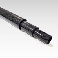 China Ultra-Light and Strong Carbon Fiber Telescopic Tube - Winding Surface / Ground / Painted for sale