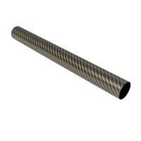 China Higher Impact Strength Lightweight Frames 20x18x1000mm Twill Fabric Carbon Fiber Tube for sale