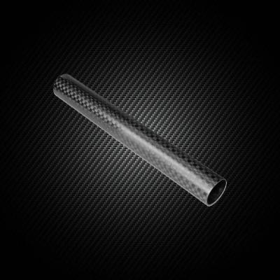 China Outstanding Strength, Durability 3K Twill Carbon Fiber Round Tube Roll Wrapped Tubing for sale