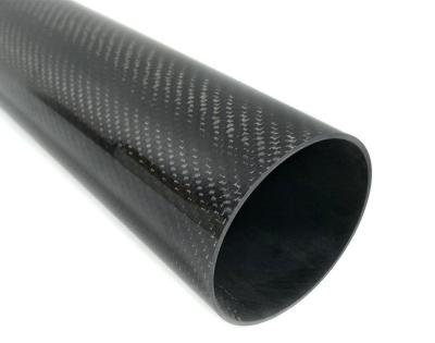 China High Temperature Resistance & Corrosion Resistance 3K Carbon Fiber Tube for sale