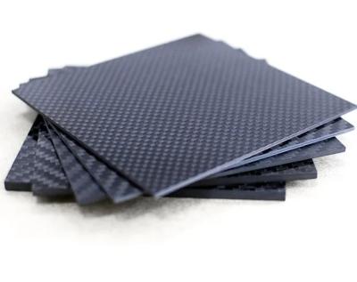 China High Strength Carbon Composite Carbon Fiber Board / Plate / Sheet  Customized Dimension for sale