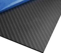 China 200x300mm Thick 0.5mm 100% 3K Carbon Fiber Sheet Unrivaled Strength Lightweight Design for sale