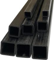 China 8mm X 8mm x 1000mm Pultruded 3K Carbon Fiber Square Tube  Black Matte Finish for sale