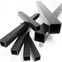 China Heat Resistance 100% 3K Carbon Square Tubes Directly From Manufacturer for sale