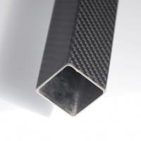 China High-Performance Composite Structure 100% 3K Carbon Fiber Square Tube for sale