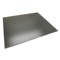 China 3K Carbon Fiber Board Gold And Silver Wire Woven Smooth Matte Surface Carbon Fiber Sheet for sale