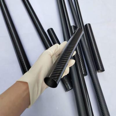 China Light Weight High-Strength Composite Material 3K Carbon Fiber Tube Carbon Fiber Tubing for sale