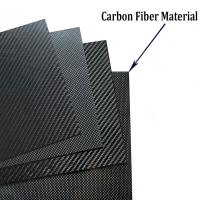 China 100mm X 250mm 3K High-Hardness Carbon Fiber Sheet For Models , Manufacturing And Aerospace for sale