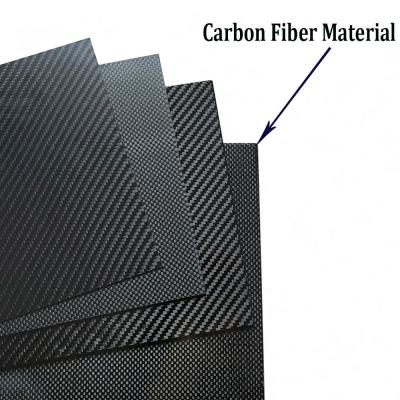 China 100mm X 250mm 3K High-Hardness Carbon Fiber Sheet For Models , Manufacturing And Aerospace for sale