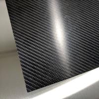 China 3K Matte / Glossy Carbon Sheets Twill / Plain Weave Carbon Fiber Plate Custom Carbon Fiber Composite Board for sale