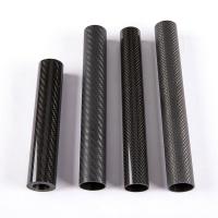 China Custom Size Carbon Fiber Tube – Precision Cut & High Strength Composite Tubing for sale